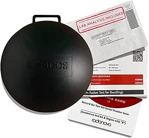 Radonova Rapidos Short-Term Radon Test Kit (10-90 Days) - Extremely ...