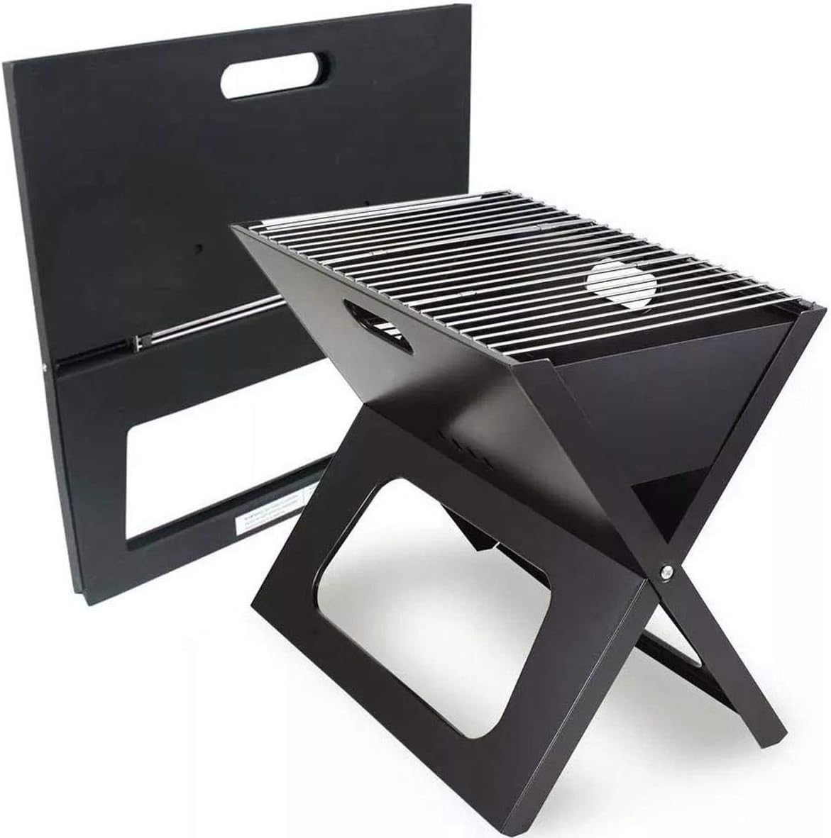 Jardimanía - Asador Portátil - Parrilla Plegable de Carbón - Práctico y ...