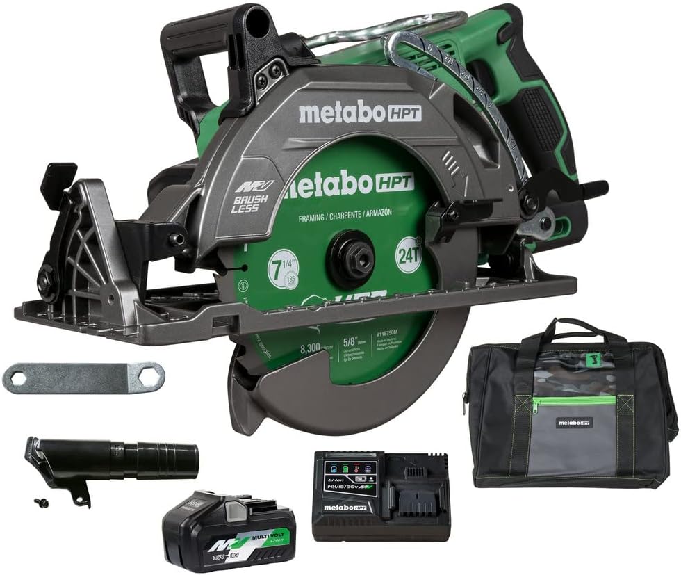 Metabo HPT - Kit de sierra circular de 7-1/4 pulgadas | 6.000 rpm ...