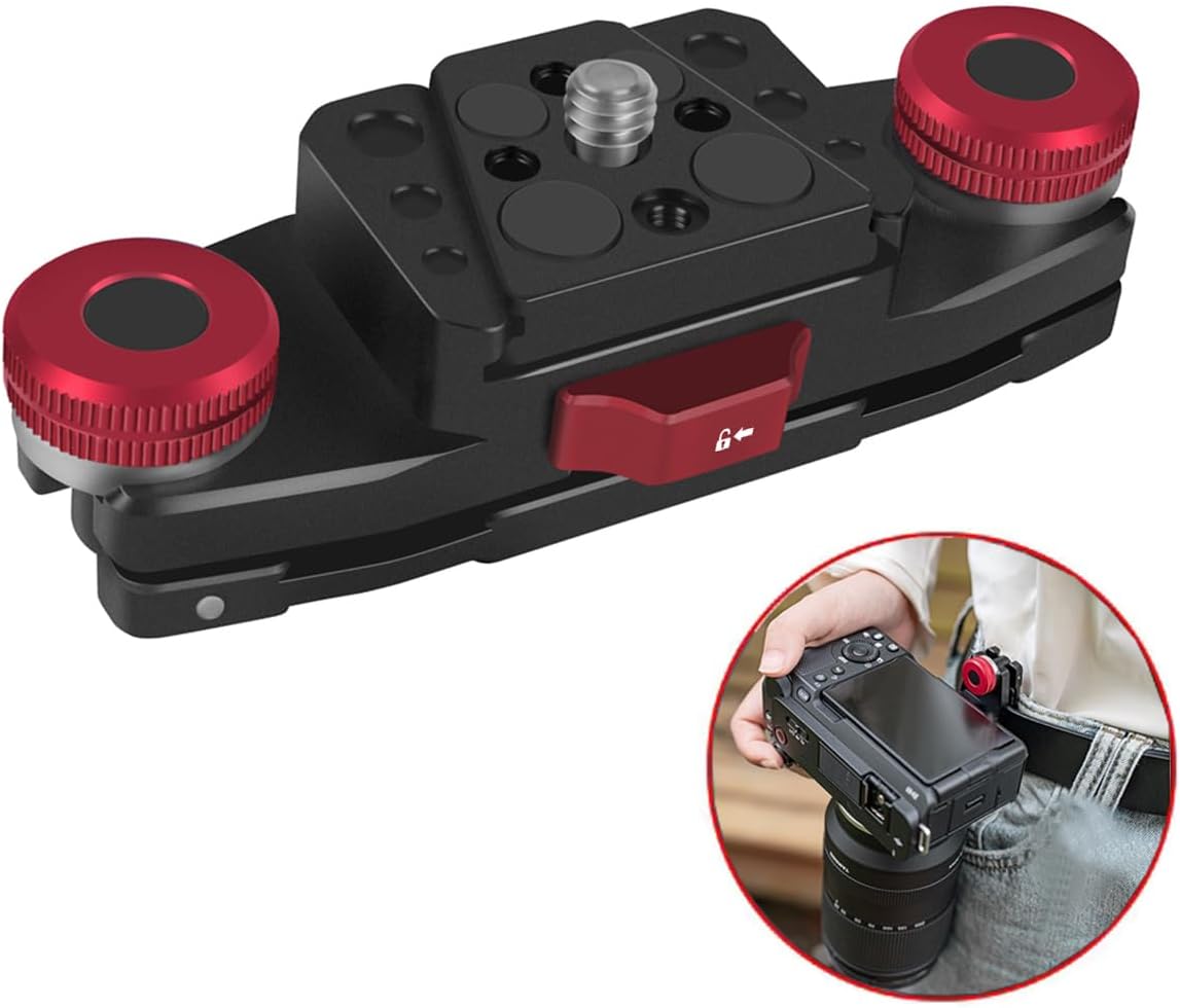 Amazon.com : Lupholue Backpack Camera Clip with Plate Quick Release ...