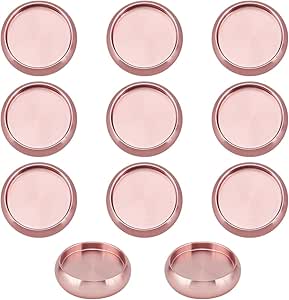 Amazon.com : BENECREAT 11Pcs Aluminium Alloy Binding Discs, 18mm/0.7 ...
