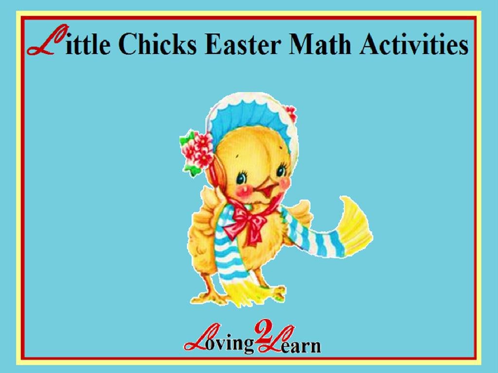 Amazon.com: Little Chicks Easter Math Activities: Kids Easter Books ...