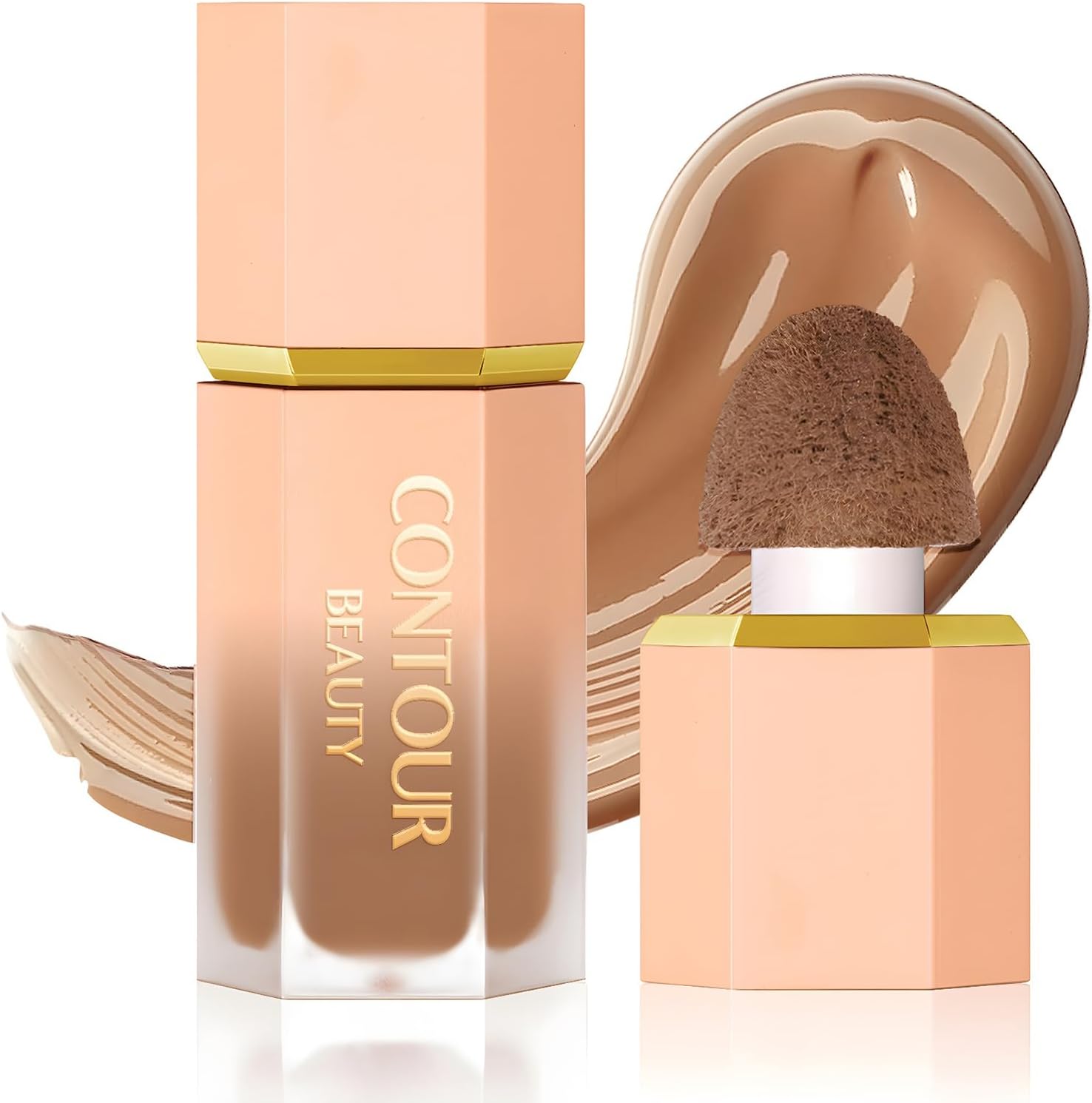 Amazon.com: HOSAILY Liquid Contour Stick, Soft Cream Contour Makeup ...