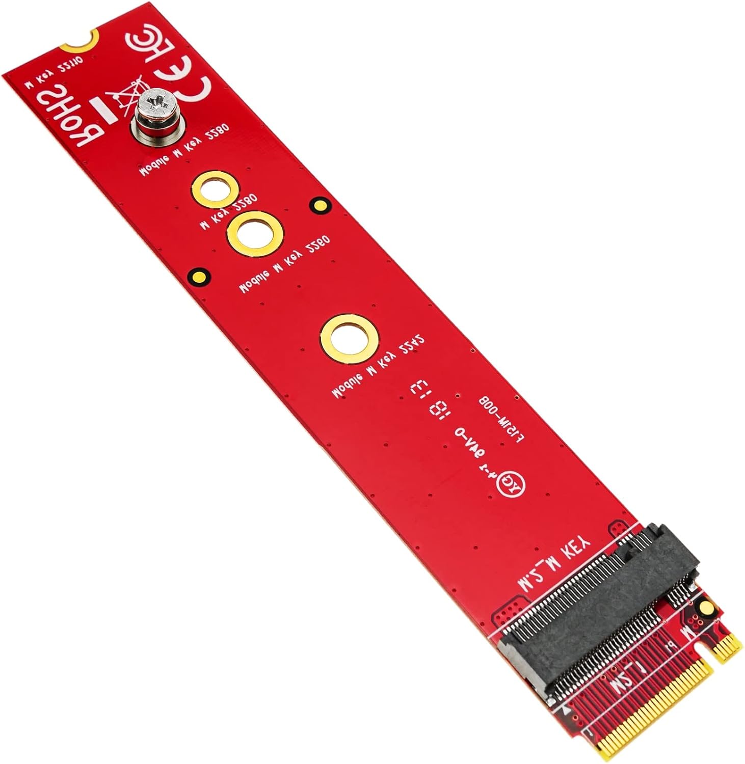 CableMarkt - Conversor de zócalo M.2 NGFF M-Key a Tarjeta SSD SATA PCIe ...