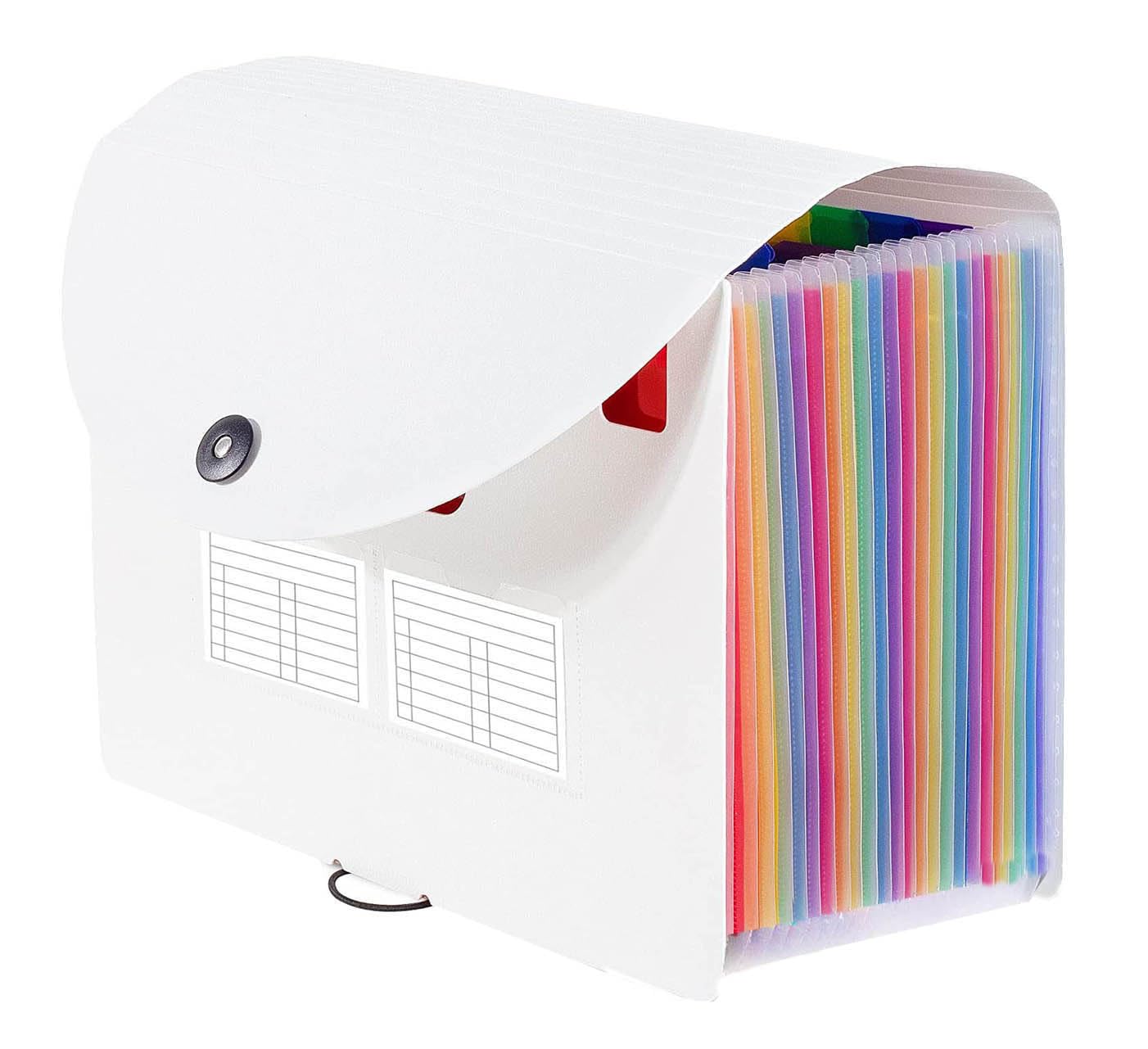 Seagull flight of fashion 24 Pockets Expanding File Folder with Blank ...