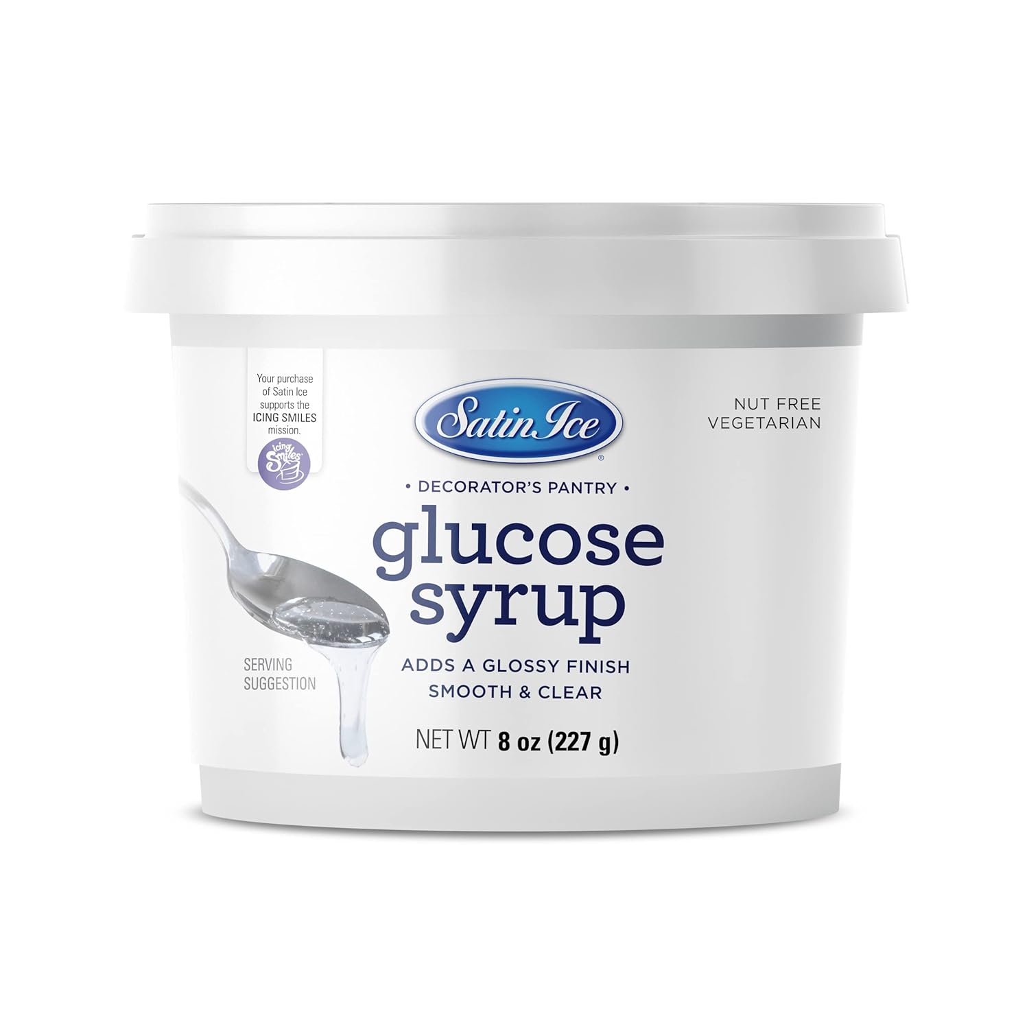 Amazon.com: Satin Ice Jarabe de glucosa - 8oz - Cubo : Comida Gourmet y ...