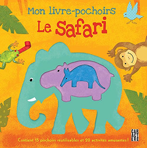 Amazon.fr - Mon Livre-Pochoirs, le Safari - Livres