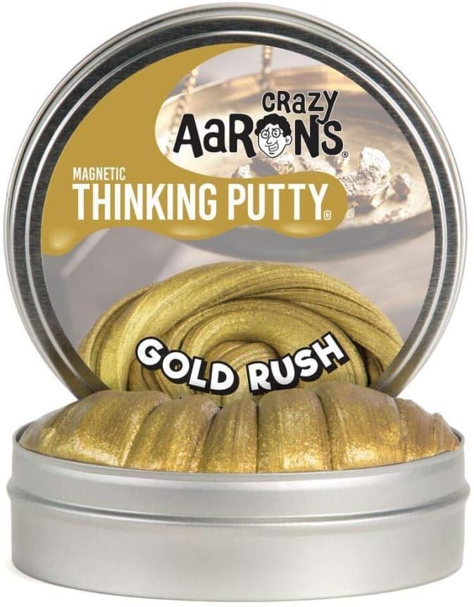 Amazon.com: Crazy Aaron's Thinking Putty, 3.2 Ounce, Super Magnetic ...