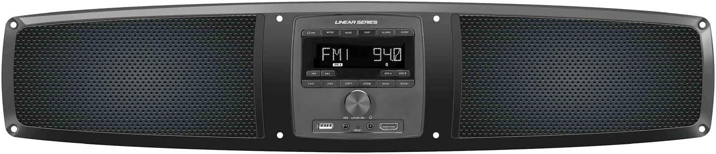 Amazon.com: Magnadyne RV3000-SB Mount Deckless AM/FM/Bluetooth ...