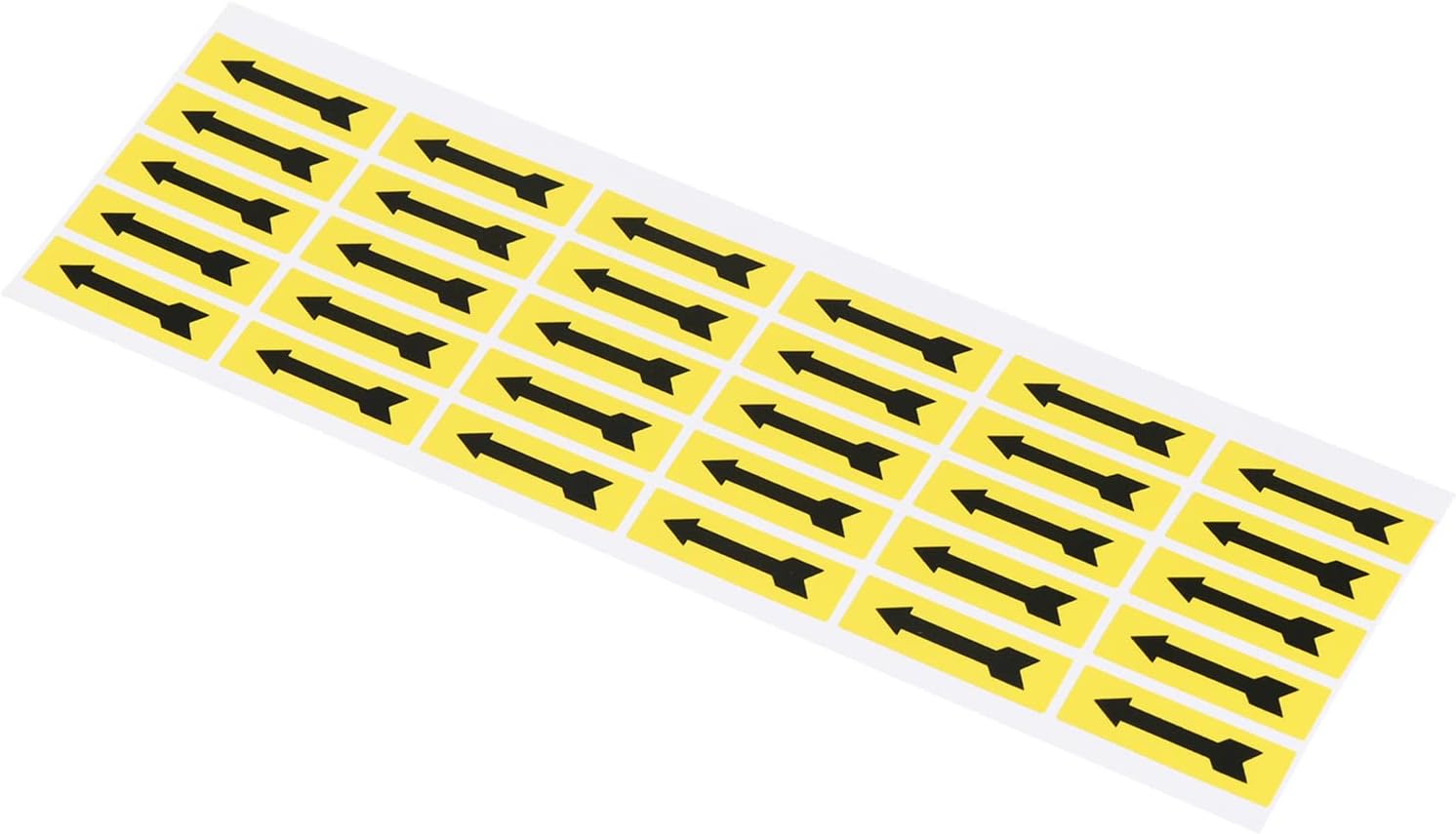 PATIKIL Small Arrow Stickers 1.4x0.4, 4 Sheet Self Adhesive Inspection ...