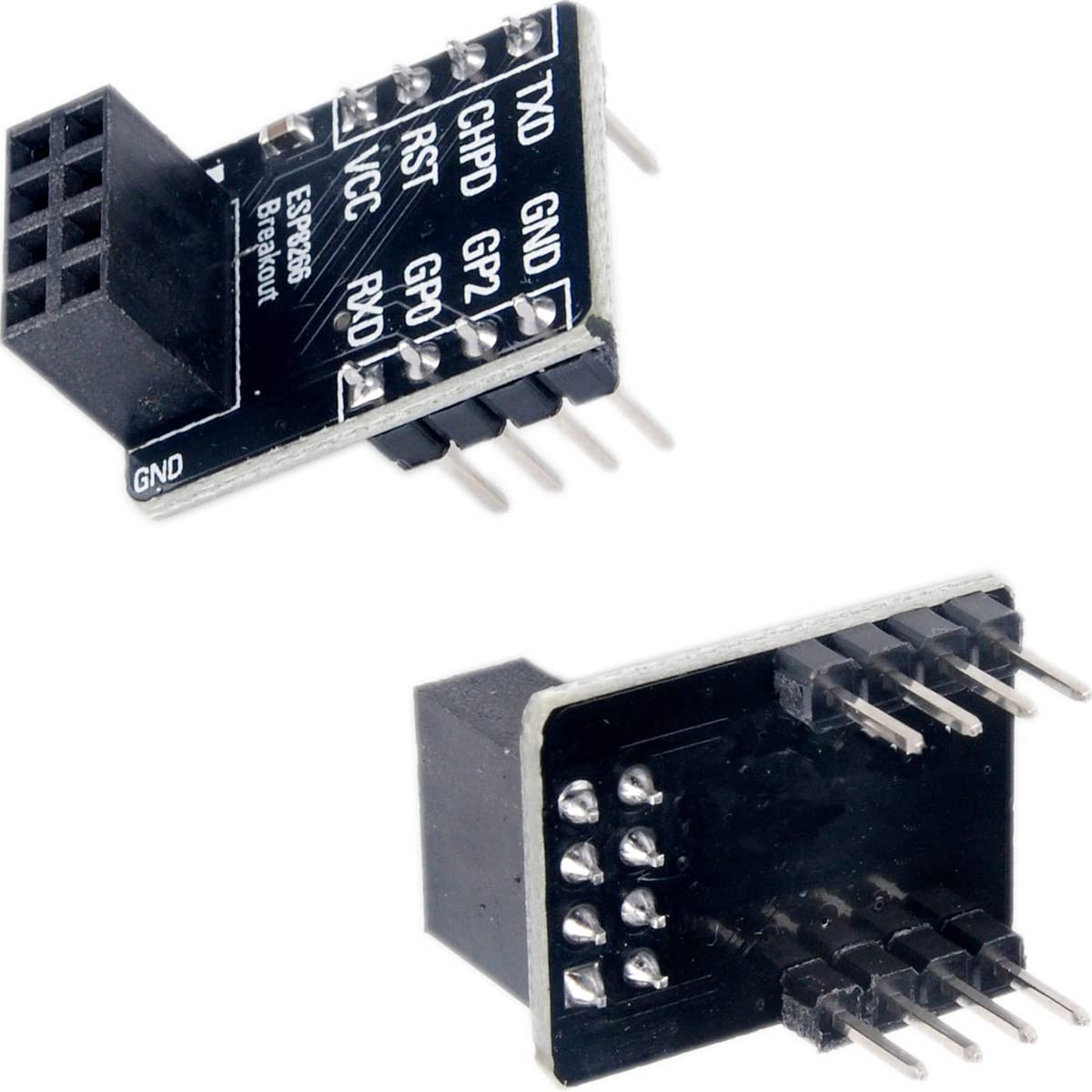 Youmile 2 Pcs Breadboard Adapter Esp8266 Breakout Board Esp 01s Module