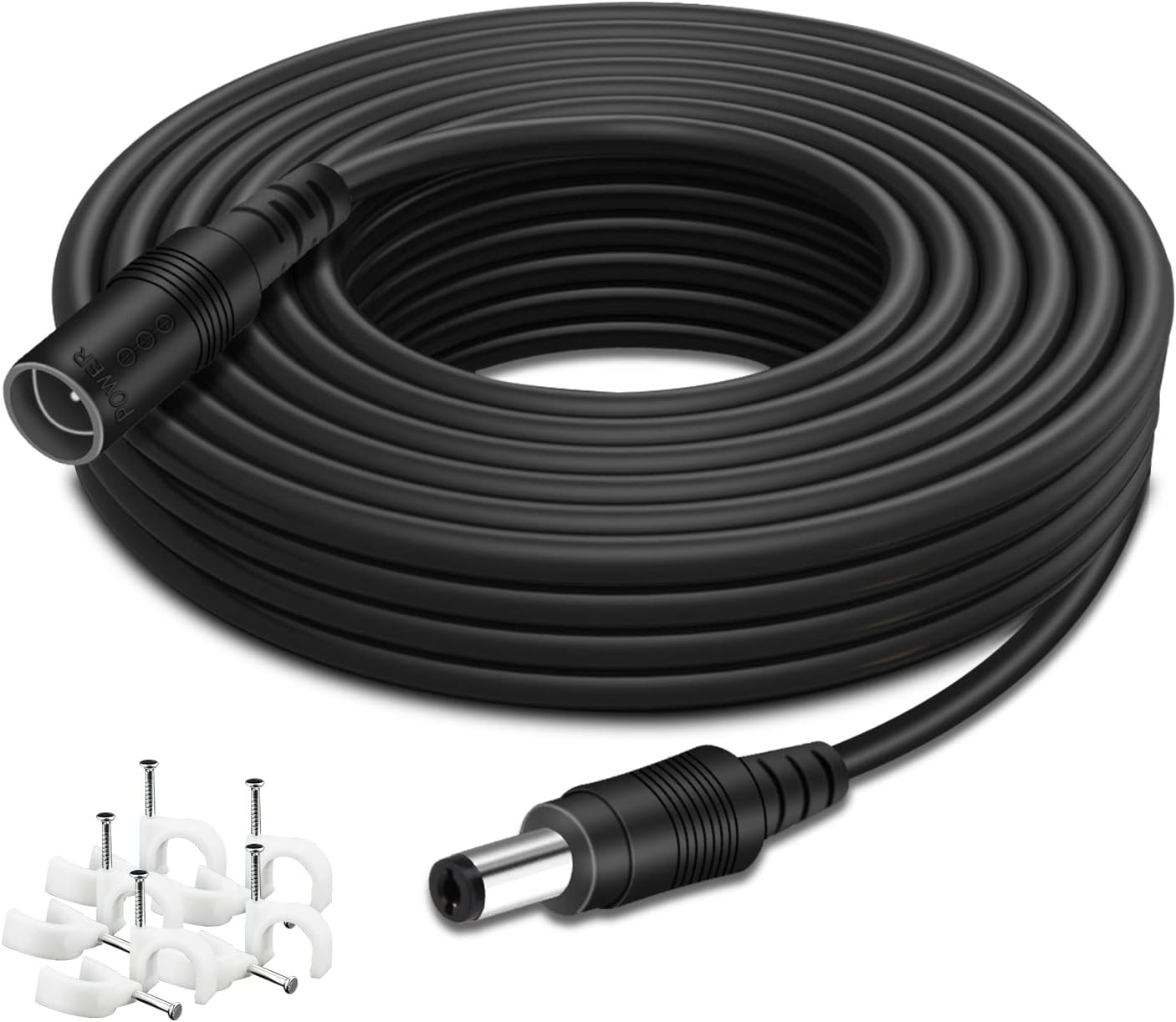 Security Camera Extension Cables 60ft Power Extension Cable For ...