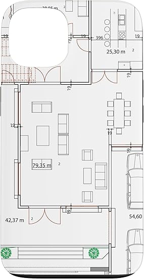 Amazon.com: iPhone 13 Architect Architecture House Floor Plan Novelty ...