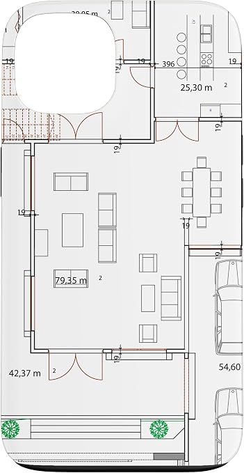 Amazon.com: iPhone 13 Architect Architecture House Floor Plan Novelty ...