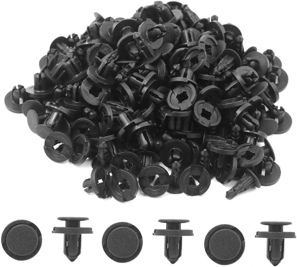 Amazon.co.jp: Emsoulnioi 100pcs Car Rivet Fender Bumper Clip Push in ...
