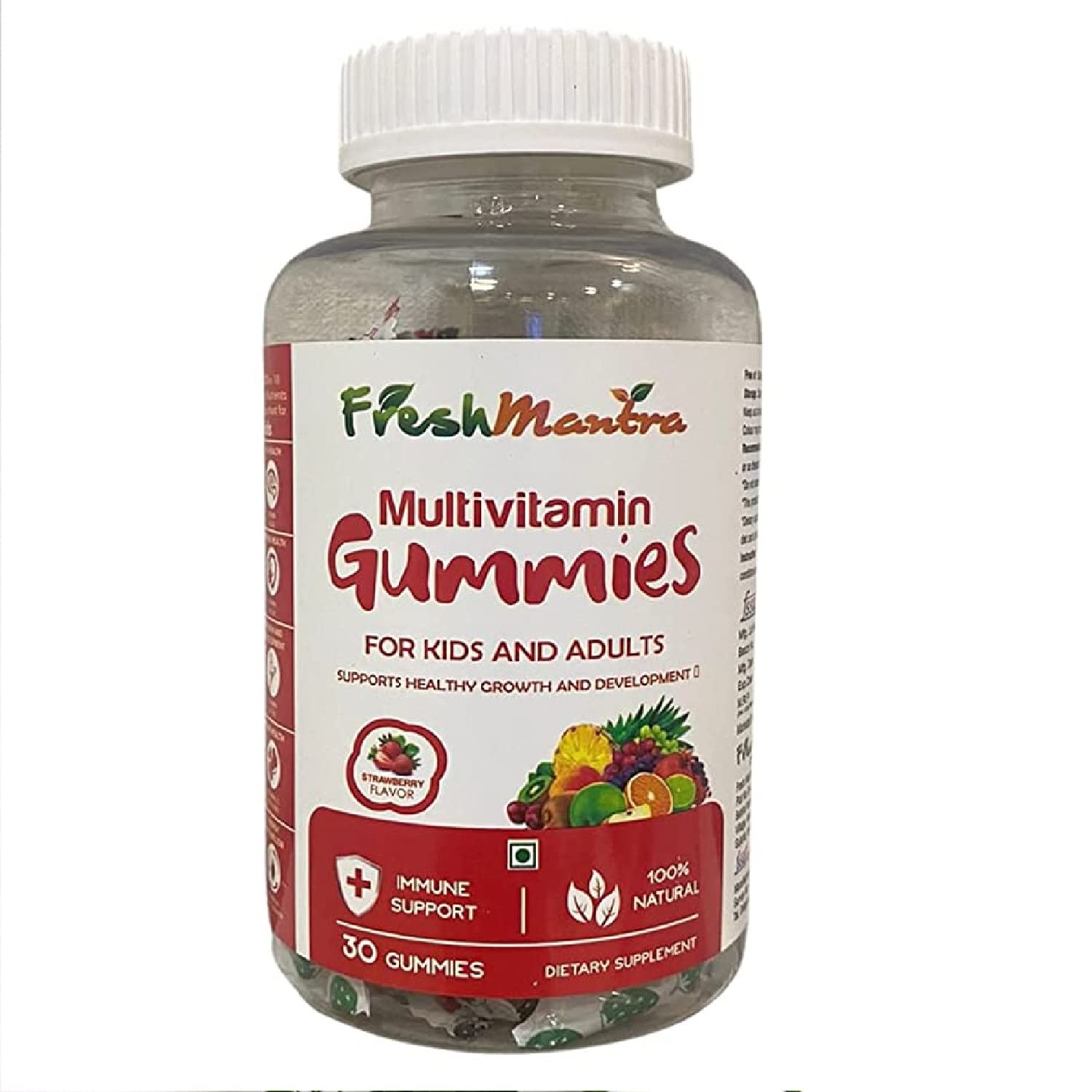 Buy FRESH MANTRA S Multi Gummies for Kids & Adults – 30 Gummies | Rich ...