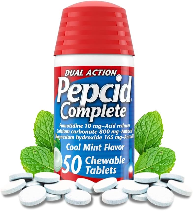 Amazon.com: ATICELLI Complete Chewable Acid Reducer - Heartburn Ease ...