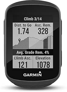 Amazon.com : Garmin Edge 130 Plus GPS Bike Computer, Black : Sports ...