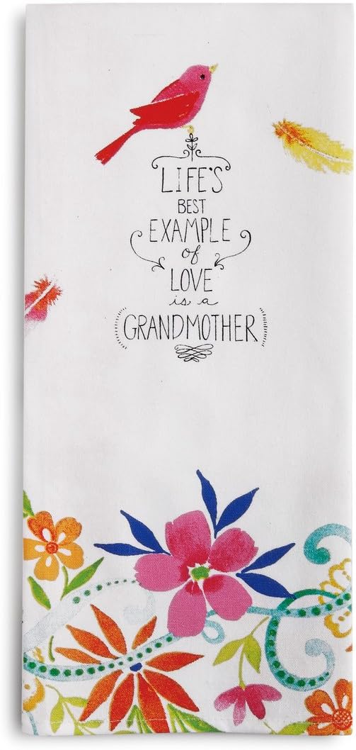 Amazon.com: DEMDACO Grandmother Tea Towel and Greeting Card : Home ...