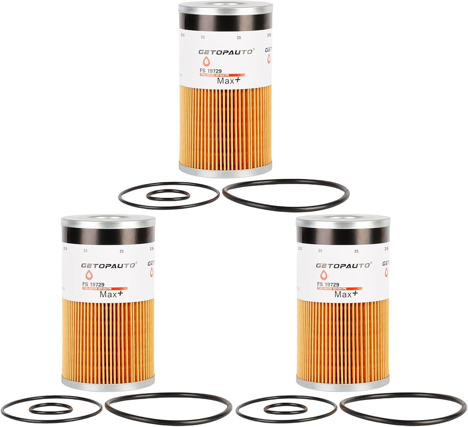 Amazon.com: GETOPAUTO FS19729 Fuel Filter Water Separator Compatible ...