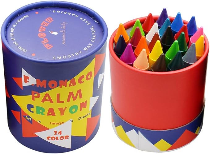 Amazon.com: Lebze Toddler Crayons, 24 Colors Non Toxic Crayons for Kids ...
