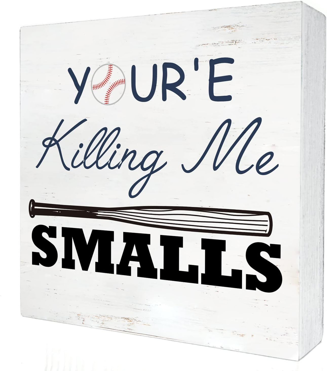 Amazon.com: Rustic Farmhouse Style There's No Place Like Home Box Sign ...