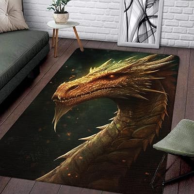 Amazon.com: Custom Dragon Rug - Purple Dragon Rugs - Dragon Rug,Dragon ...