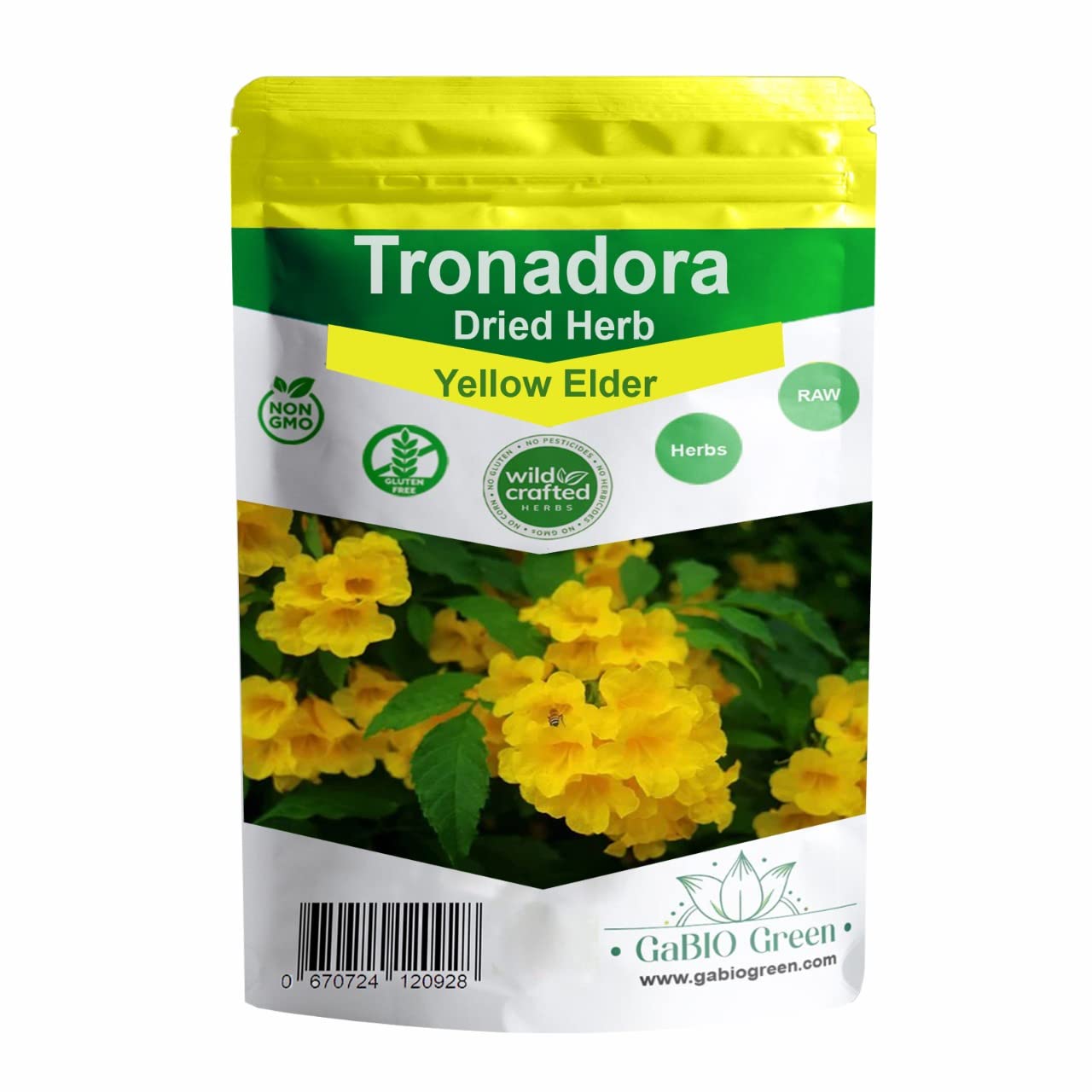 Amazon.com : Tronadora Retama, 2 oz/ 56.6 gr tronadora tea, resealeble ...