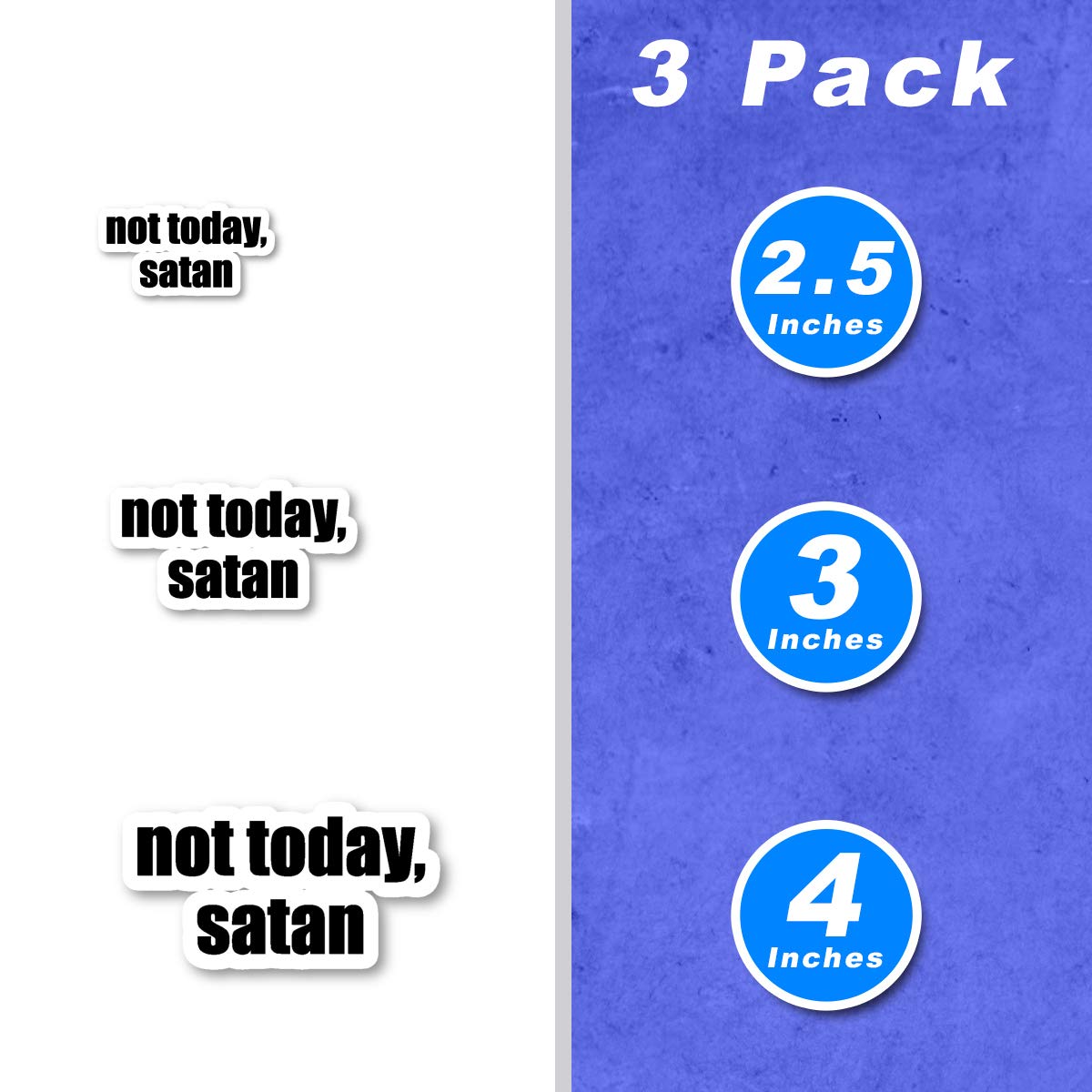 Not Today Satan Meme