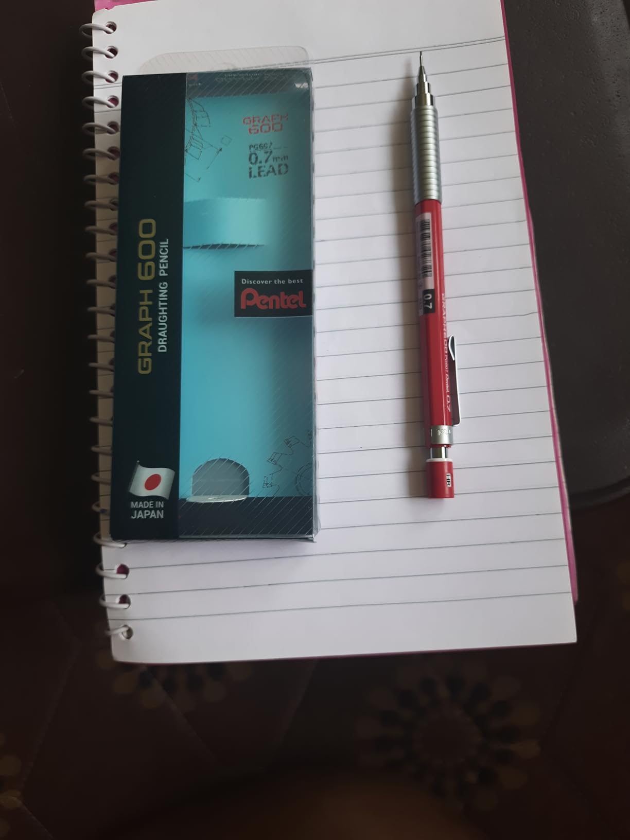 Pentel GraphGear 600 0.7 Mm Mechanical Drafting Pencil | Lead Of Grade ...