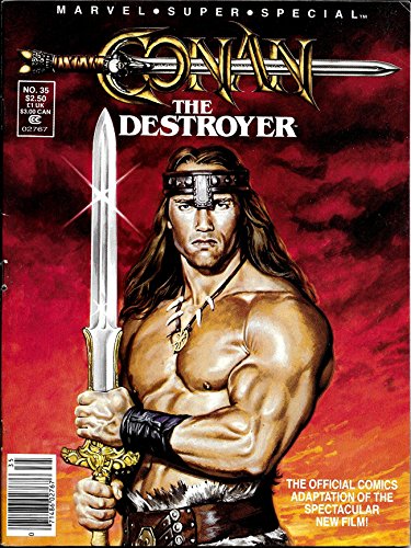 Marvel Super Special Magazine #35 (1984) Conan the Destroyer Movie ...