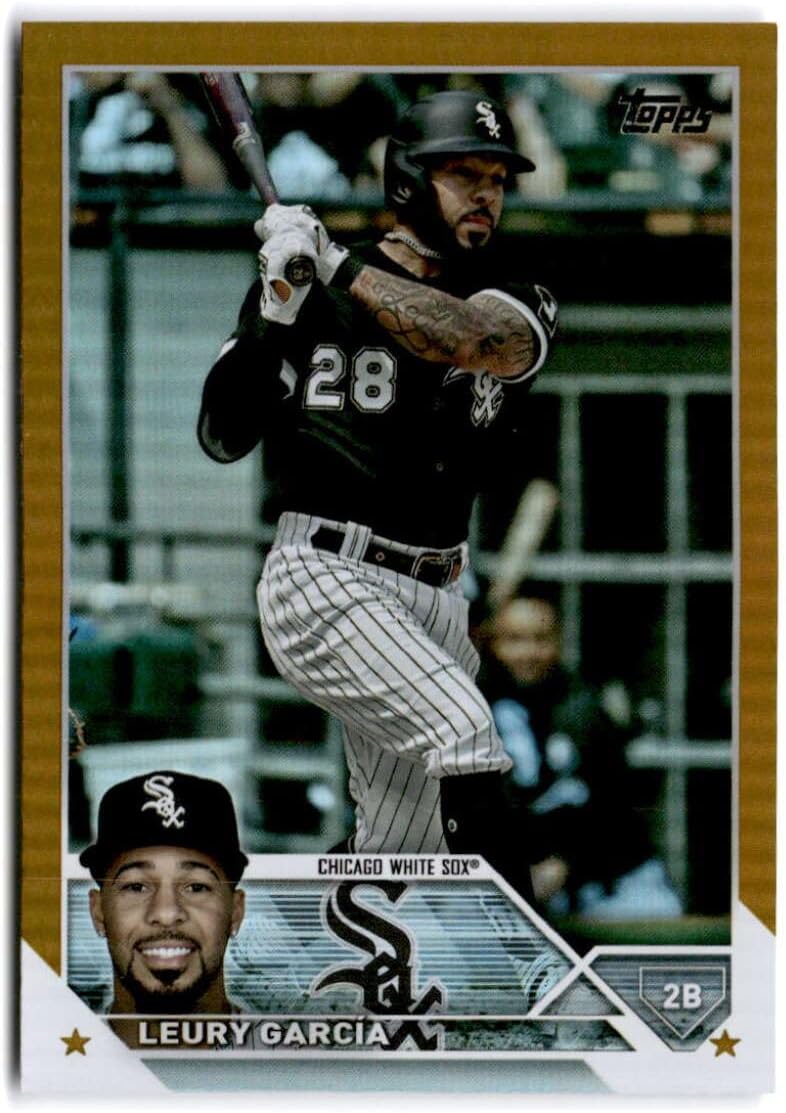 Amazon.com: 2023 Topps Gold Foil #409 Leury Garcia Chicago White Sox ...
