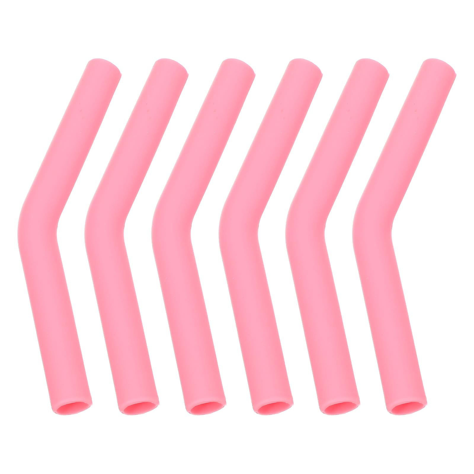 Amazon.com: 6PCS Silicone Straw Tips Reusable Rubber Straw Covers ...