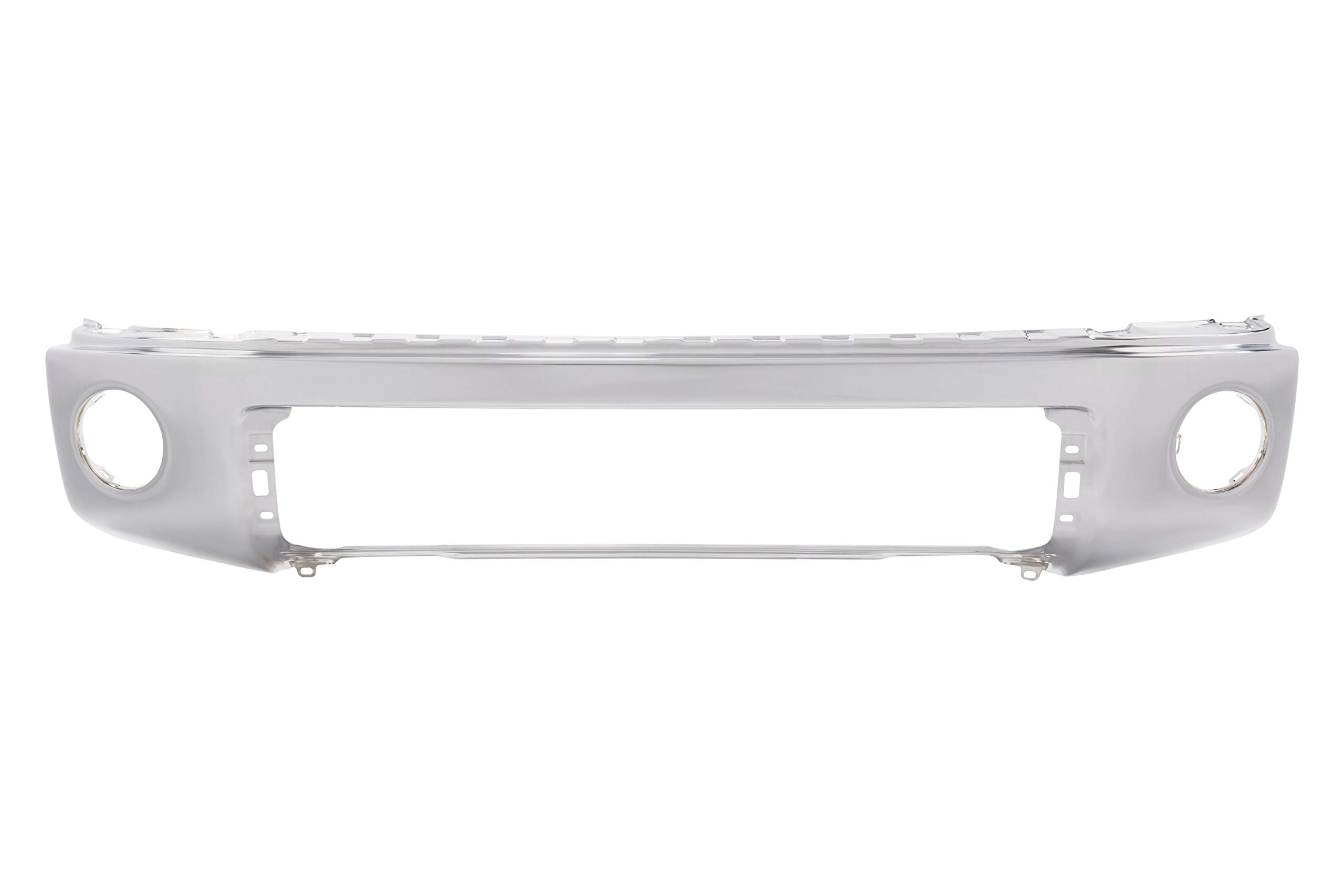 Amazon.com: CPP Chrome Steel Front Bumper for 2007-2013 Toyota Tundra ...