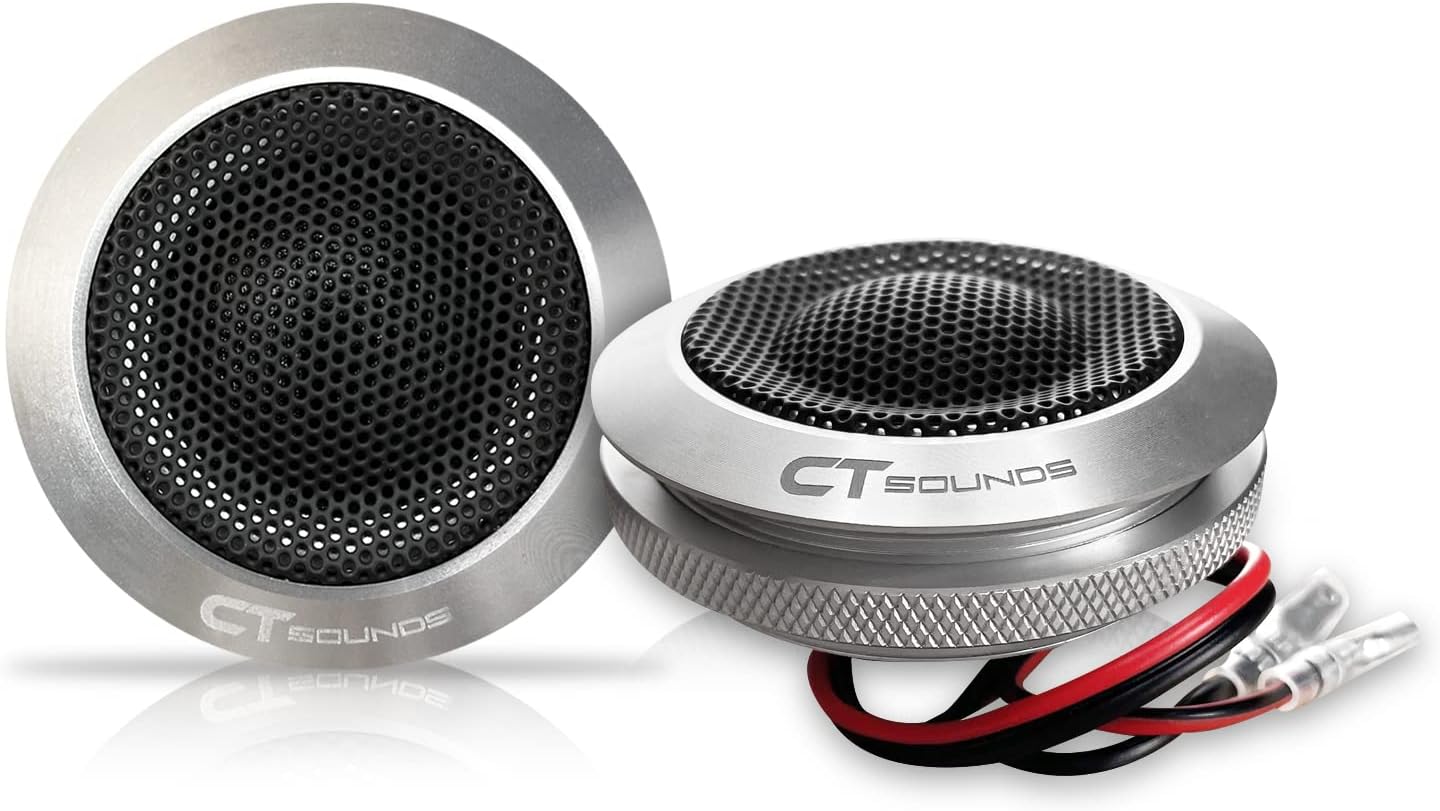 Amazon.com: CT Sounds Meso 25mm 100 Watt Flush-Mount Premium Silk-Dome ...