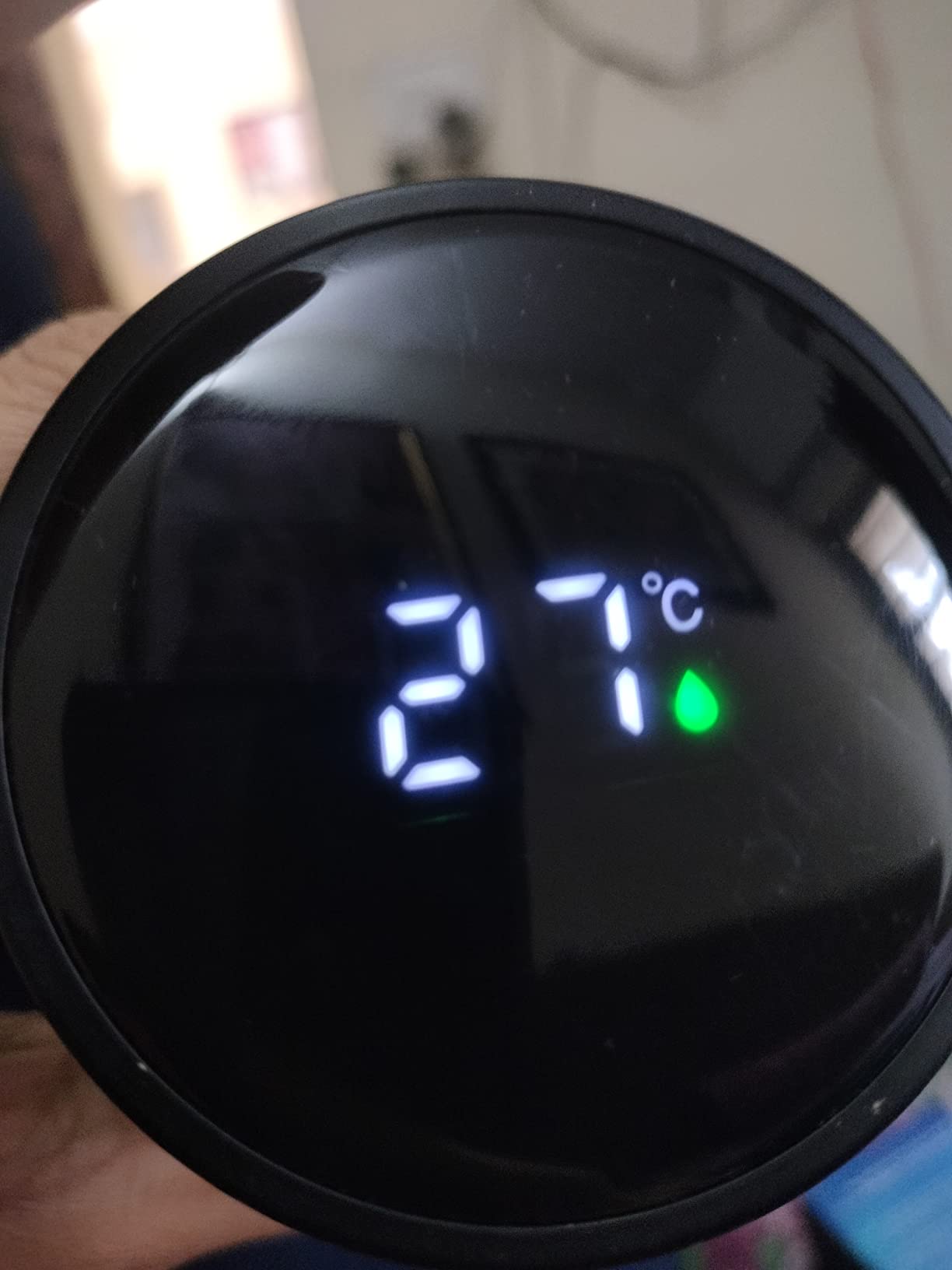 LED temperature water bottle display , LED indicator water bottle hot ...