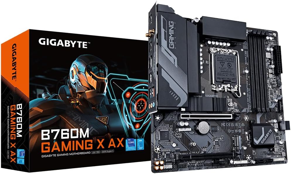 ASUS B760M-AYW WiFi, an Intel® B760 LGA 1700 mATX Motherboard with PCIe ...