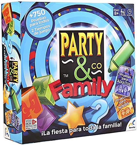 Novelty, Party & Co Family, Juego de Mesa, Máxima Calidad, Juegos ...