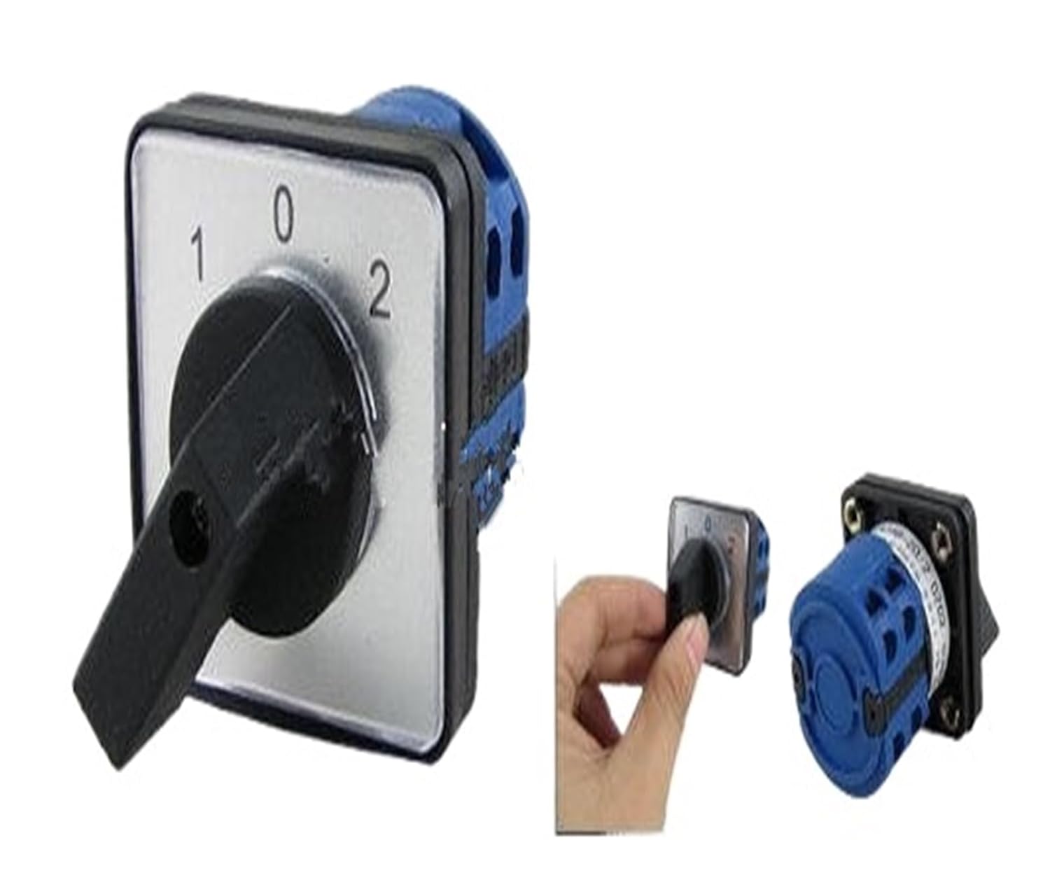 Rotary Selector 3 Positions 8 Screw Changeover Switch 440V 20A : Amazon ...
