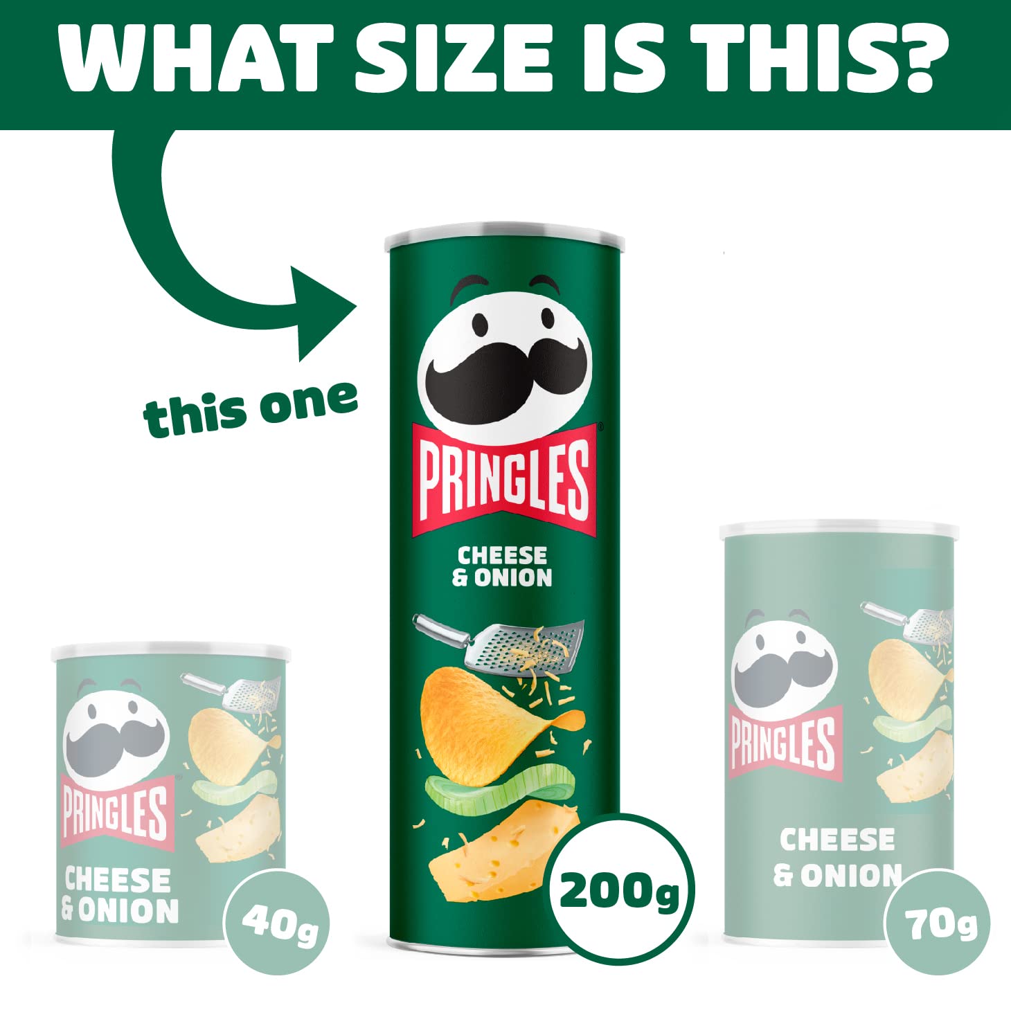 Pringles Cheese & Onion Crisps Can, 200g: Buy Online in INDIA at desertcart