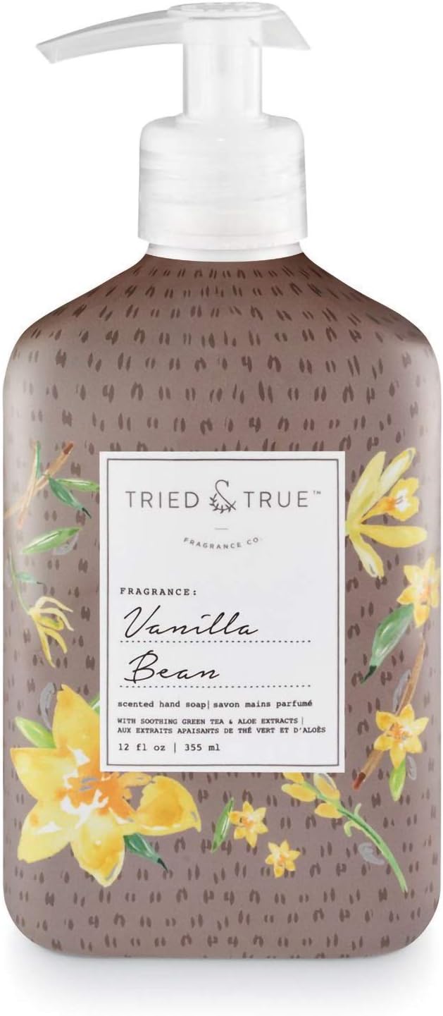 Amazon.com: Illume Tried and True Vanilla Bean Hand Wash Soap 12 Ounce ...