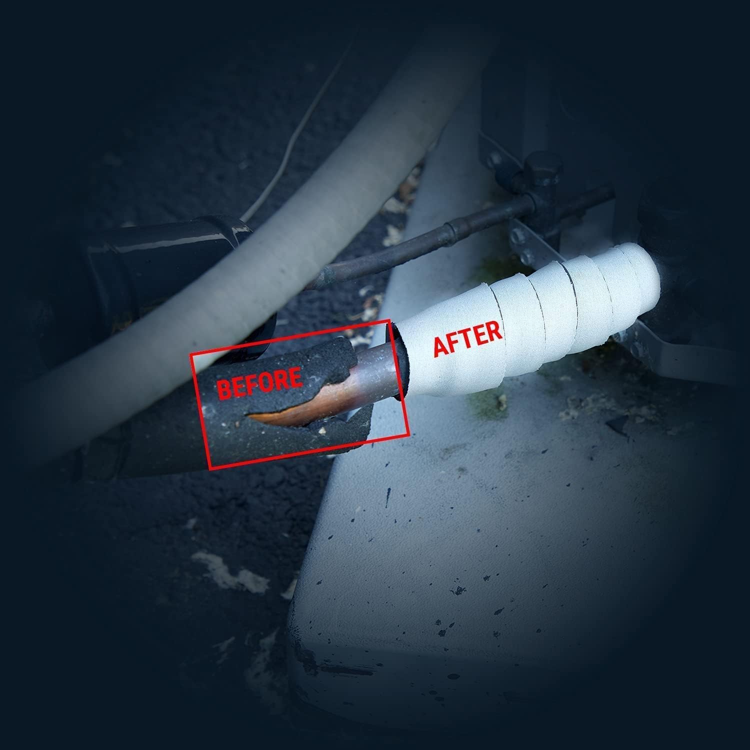 Snapklik.com : PipeWarmers The Original Colored Pipe Insulation Tape ...