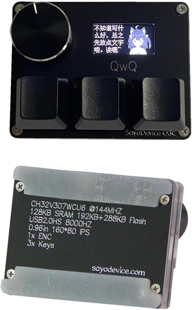 SayoDevice Magnetic Linear Switches Keyboard O3C OSU Keyboard GATERON ...