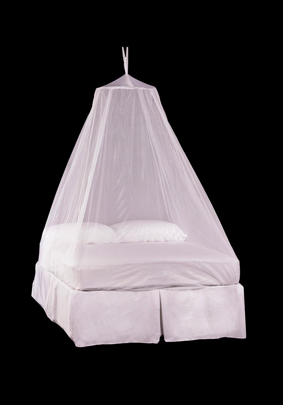 Pyramid Premium Bell White Mosquito Net for Double and King Size Bed ...