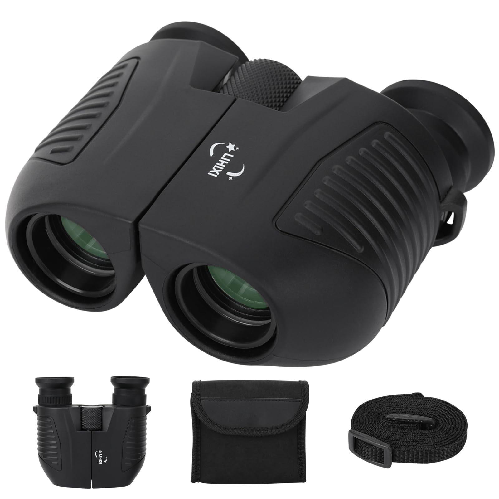 Amazon.com : LIHIXI 10x25 Binoculars for Kids and Adults, Large View ...