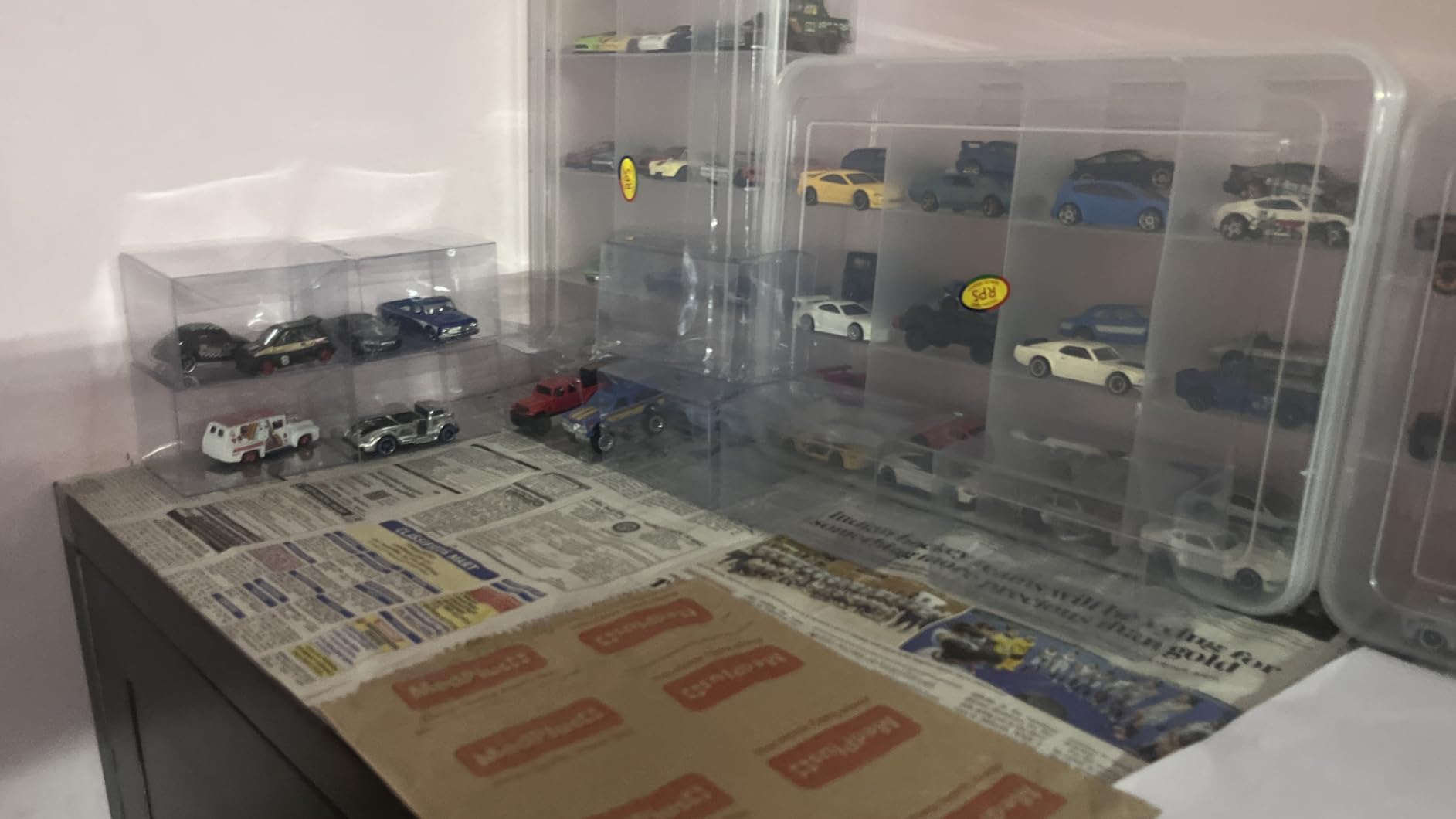 ROBOTANTRA PVC Diecast car Display Box for Hot Wheels, Mini GT ...