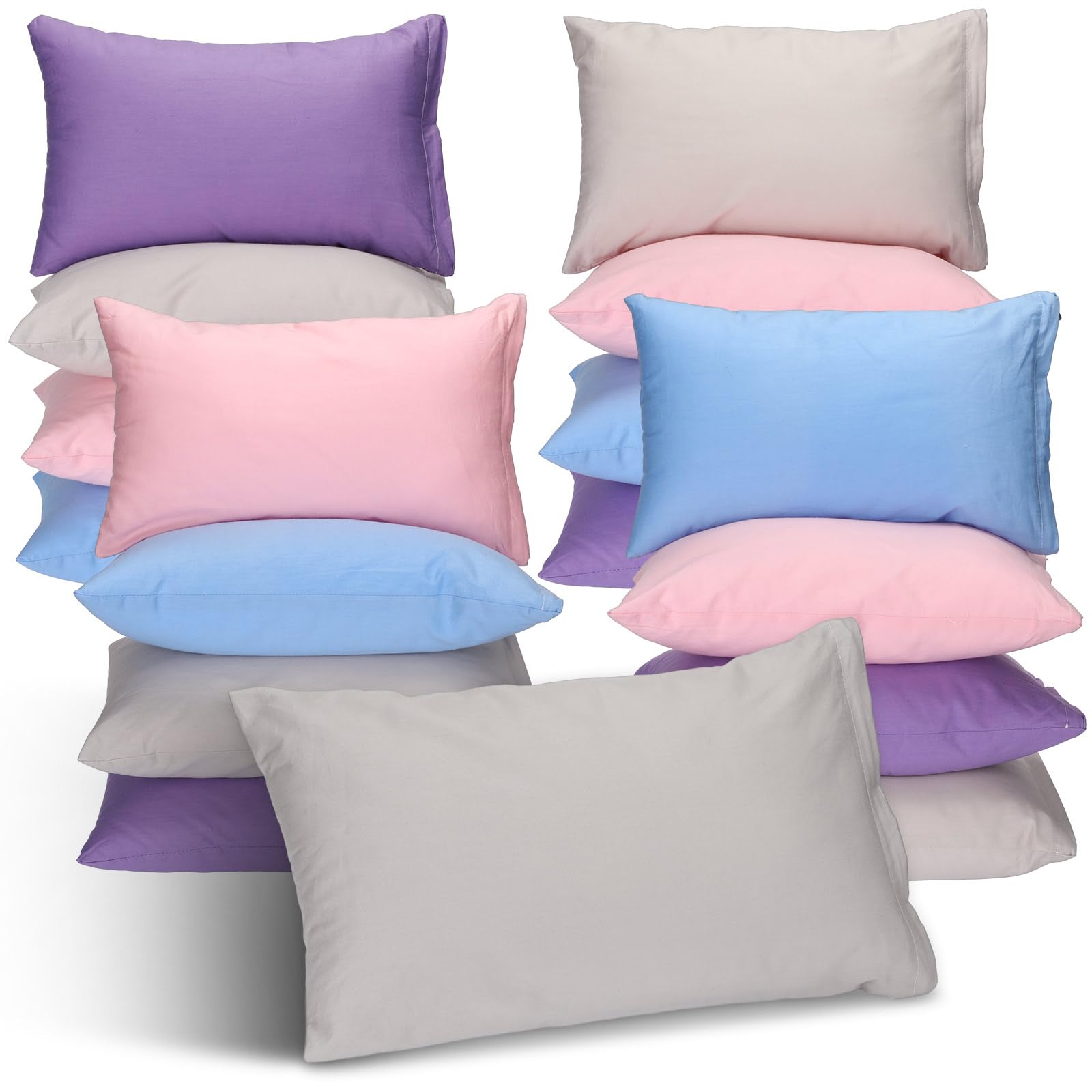 16 Pcs Toddler Pillow 14" x 9" Small Pillows for Sleeping Kids Pillows ...