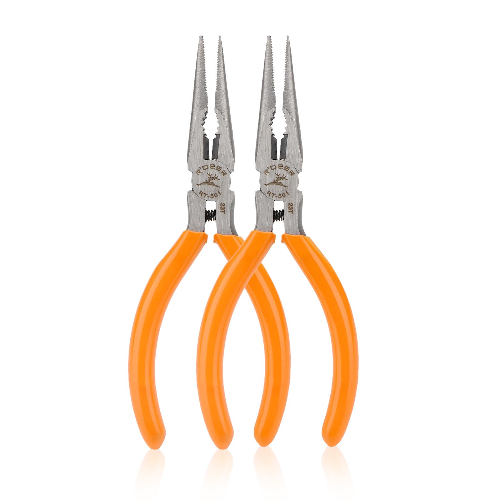 Snapklik.com : Rongon 2Pack-Small Pliers 5 Inch Needle Nose Pliers
