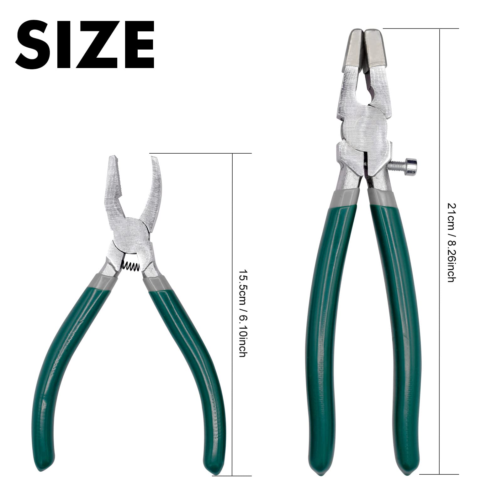 Snapklik.com : GINWORD 9Pcs Heavy Duty Glass Cutter Tool, Glass Cutting ...