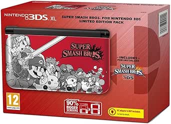Nintendo 3DS XL - Konsole Rot + Super Smash Bros (Limited Edition ...